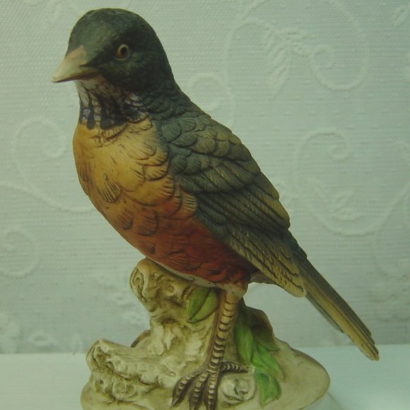 Lefton | Accents | Vintage Lefton Hand Painted Robin Figurine5 ...